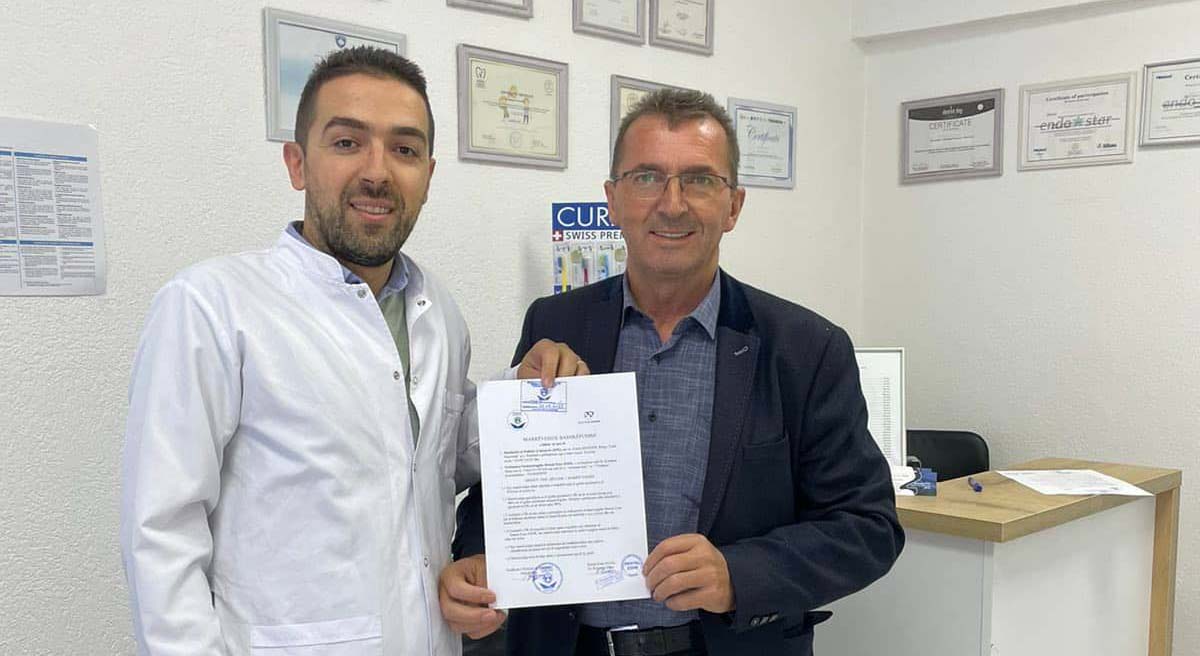 Marrëveshje bashkëpunimi në mes të Ordinancës Stomatologjike Dental ...